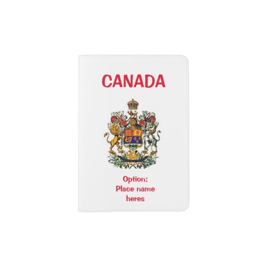 Canada Passport Cover Passeport Canadien Zazzleca