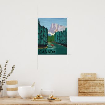Canada Travel Poster | Zazzle