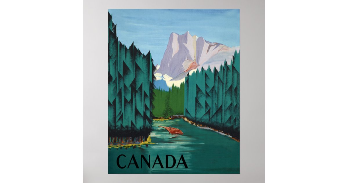 Canada Travel Poster | Zazzle