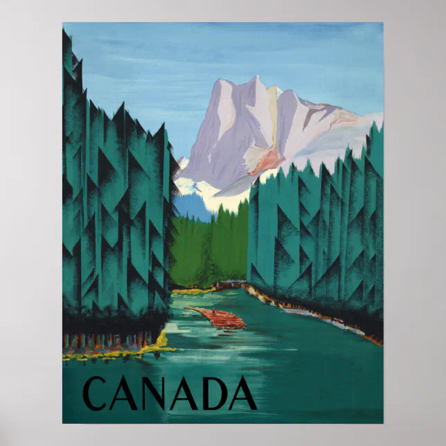 Canada Travel Poster | Zazzle