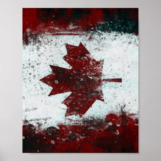 Canadian Flag Poster | Zazzle