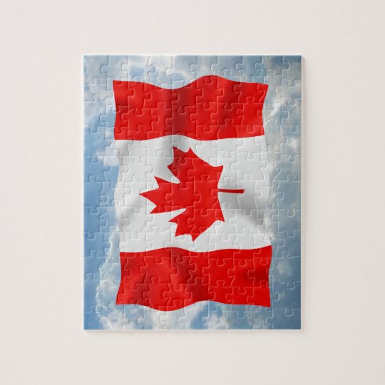 Canadian Flag - Puzzle | Zazzle.ca