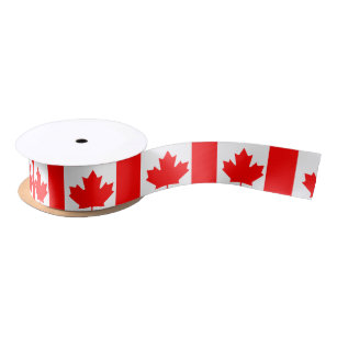 Canadian Maple Leaf Ribbon | Zazzle.ca