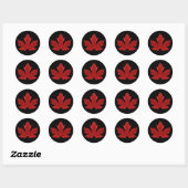 Canadian Maple Leaf Sticker | Zazzle