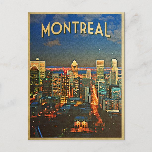 Cartes postales Montreal originales | Zazzle.ca