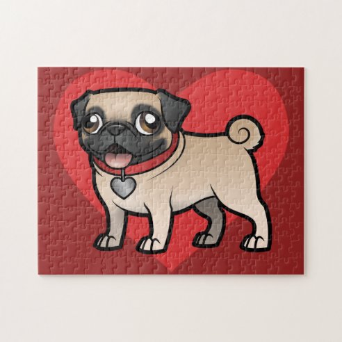 Pug Jigsaw Puzzles | Zazzle.ca