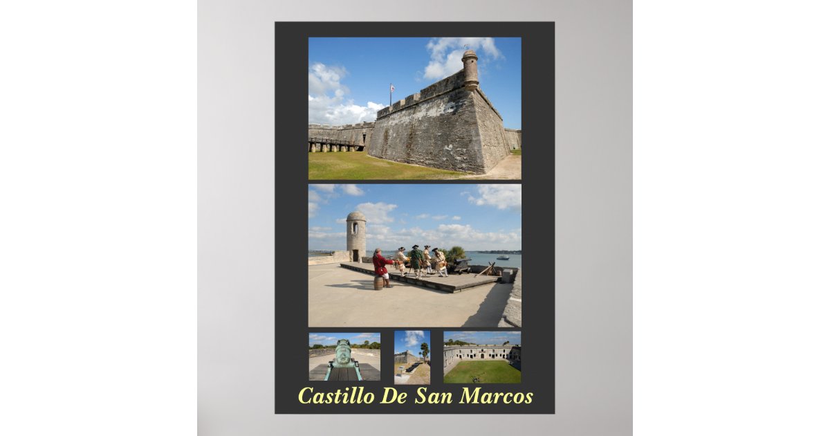 Castillo De San Marcos Poster | Zazzle
