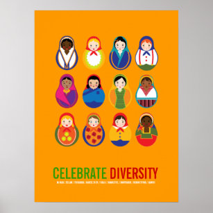 Multicultural Posters, Prints & Poster Printing | Zazzle CA