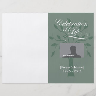 Celebration Of Life Promotional Flyers, Celebration Of Life Promotional ...