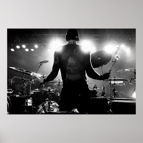 Drummer Posters, Prints & Poster Printing | Zazzle CA