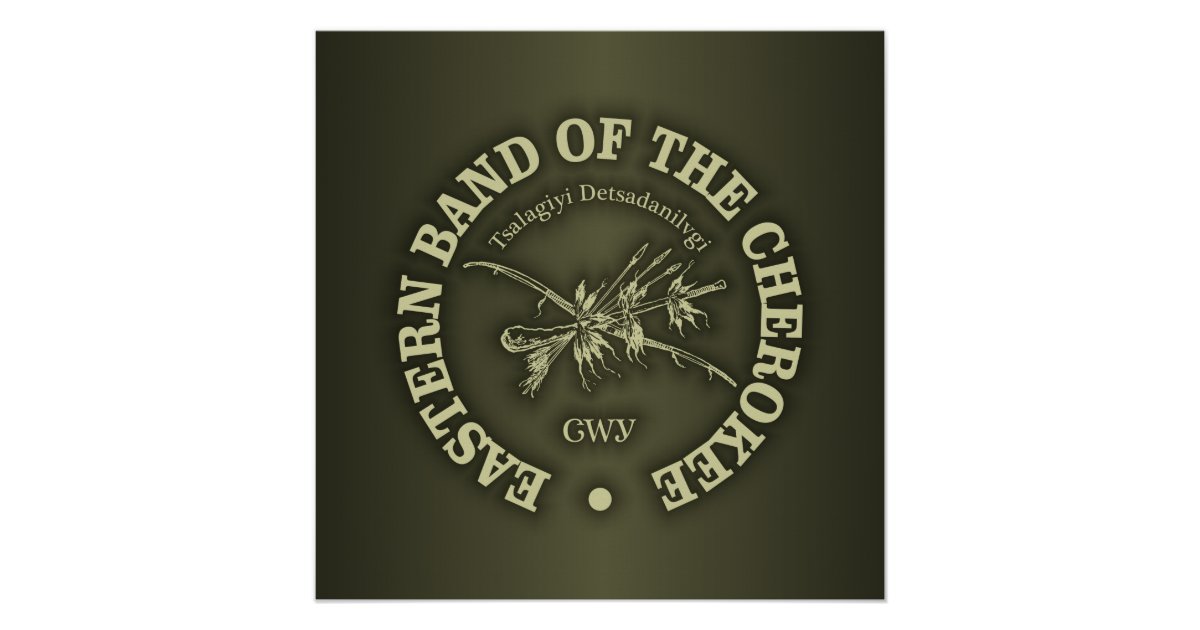 Cherokee (Eastern Band) Poster | Zazzle