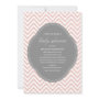 CHEVRON SHOWER | BABY SHOWER INVITATIONS | Zazzle
