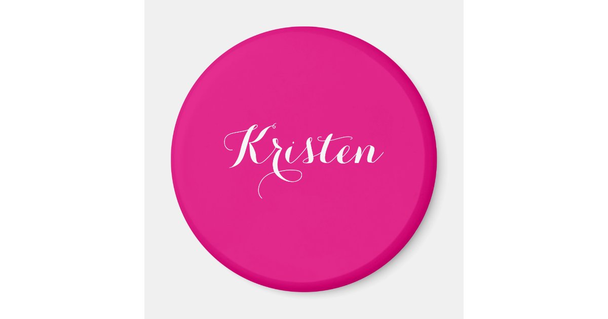 Chic Name Magnets | Zazzle