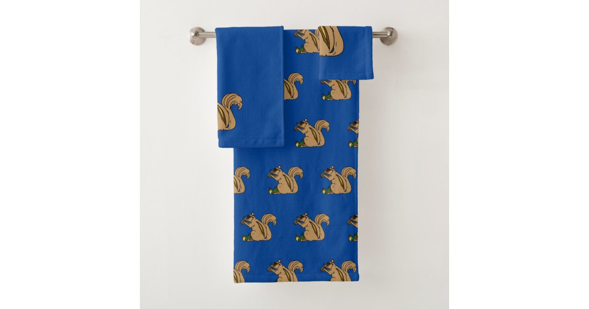 Chipmunk Bath Towel Set | Zazzle