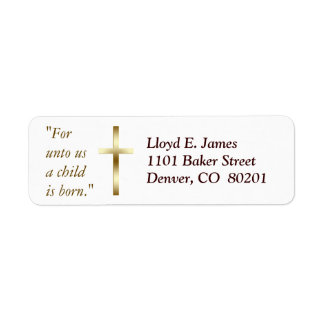 Religious Labels, Religious Address Labels, Return Address Labels ...