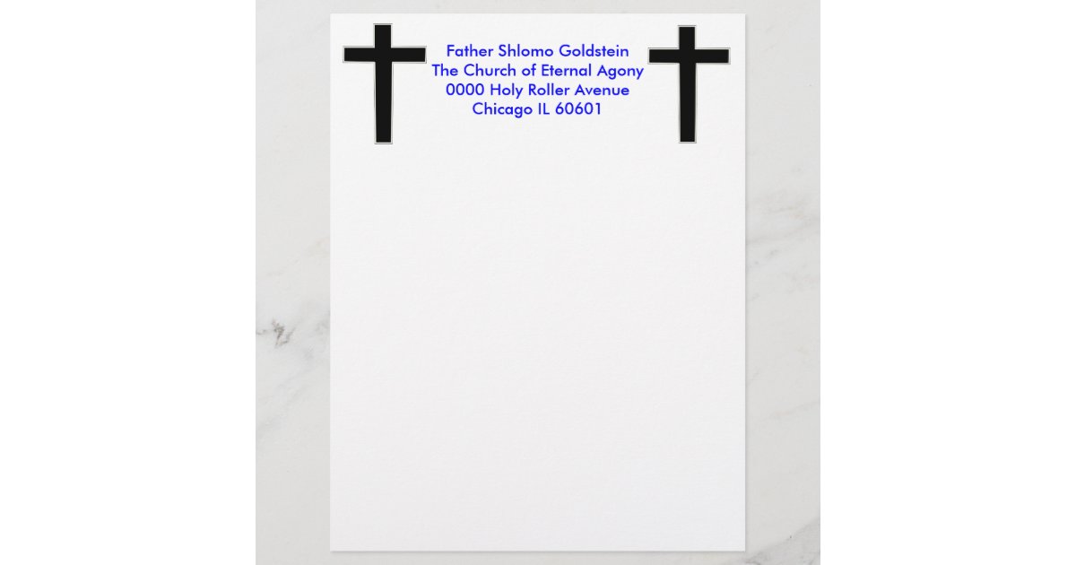 Christian Letterhead | Zazzle