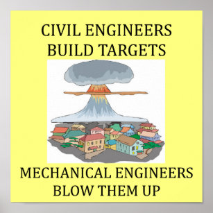 Civil Engineering Posters, Prints & Poster Printing | Zazzle CA