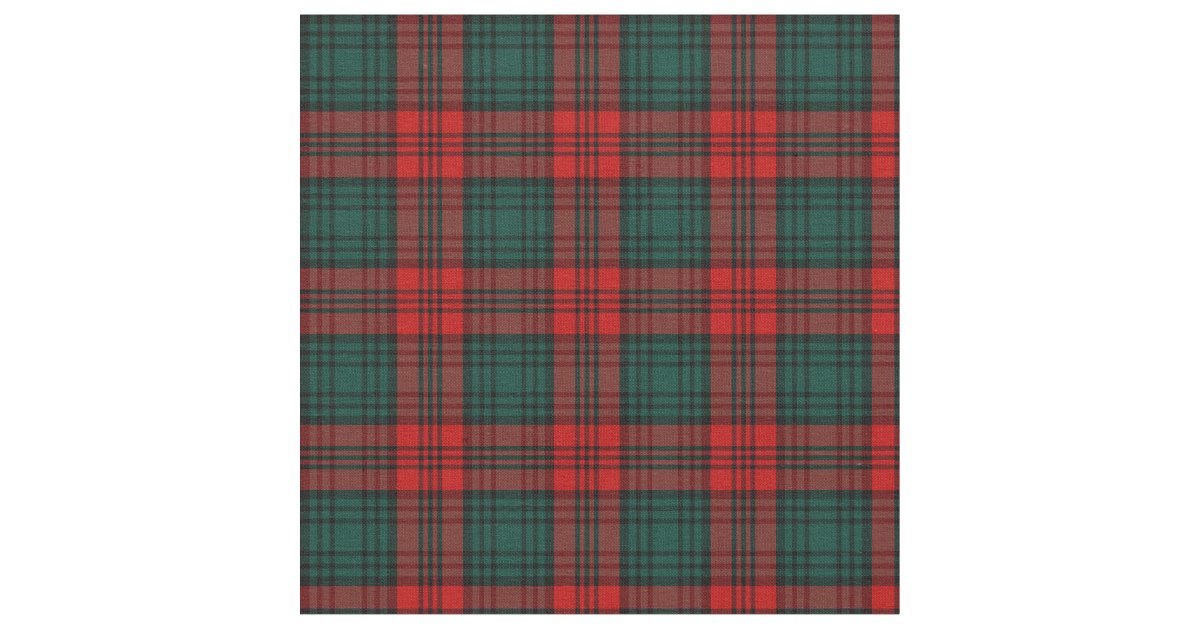 Clan Kerr Tartan Fabric Zazzle
