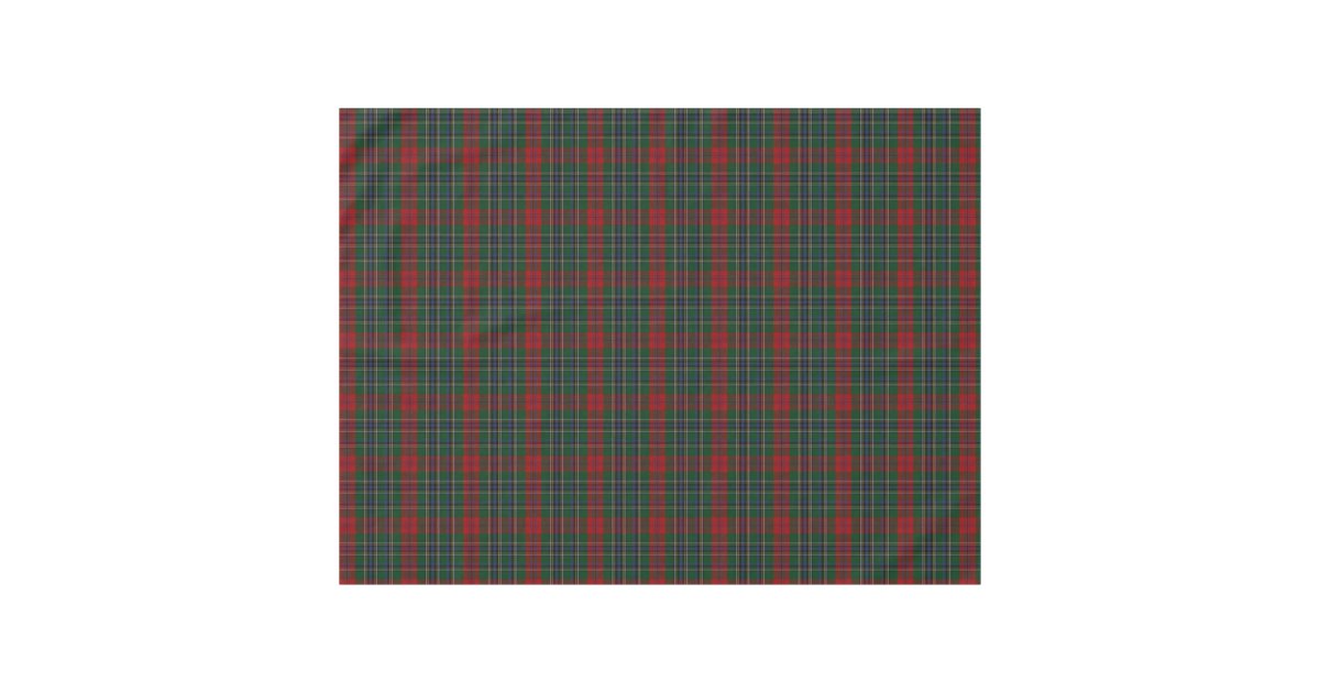 Clan MacLean Tartan Plaid Table Cloth | Zazzle