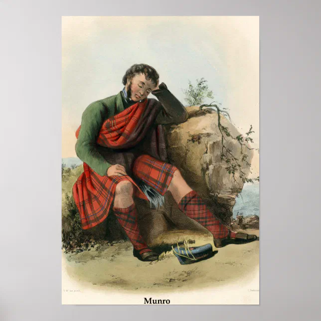 Clan Munro Poster | Zazzle