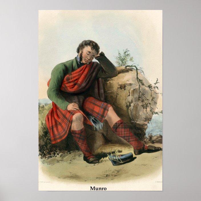 Clan Munro Poster | Zazzle.ca