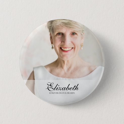 Funeral Buttons & Pins | Zazzle CA