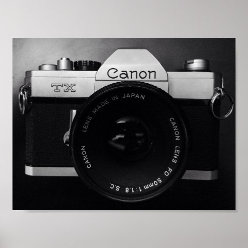 Camera Posters, Prints & Poster Printing | Zazzle CA