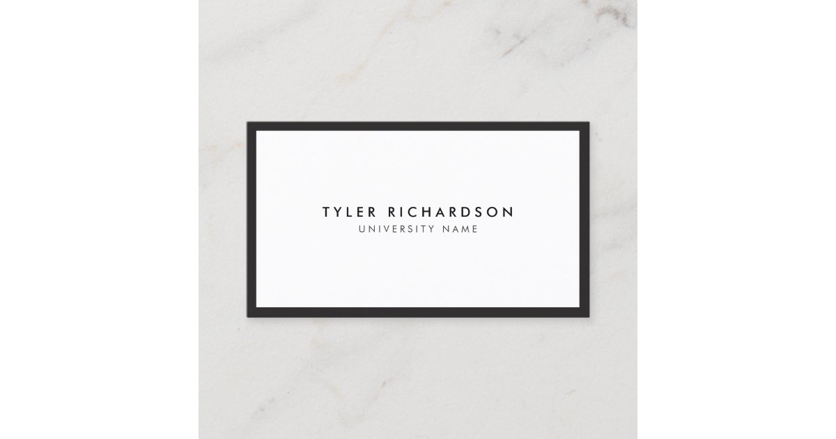 Classic Graduate Student Business Card | Zazzle.ca Classic Graduate Student Business Card | Zazzle.ca