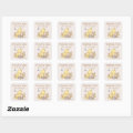 Classic Pooh & Piglet Baby Shower Square Sticker | Zazzle