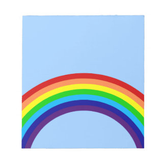 Rainbow Scratch Pads, Rainbow Note Pads