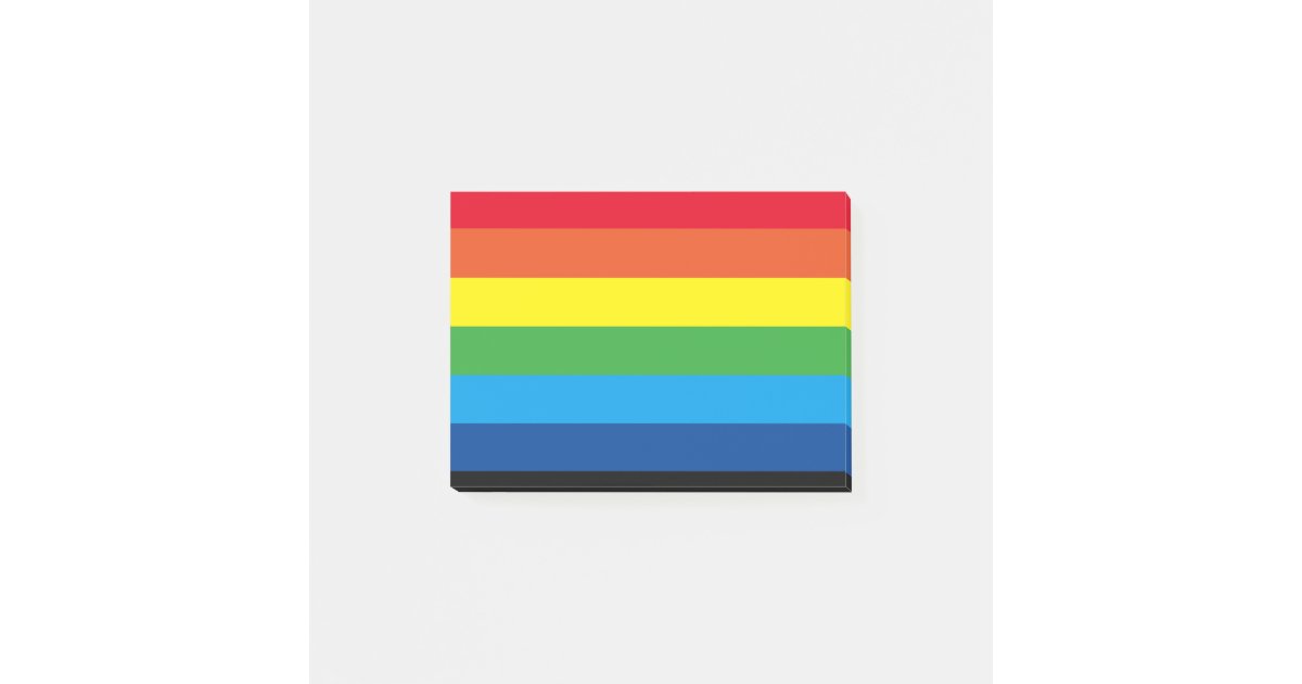 Colorful Rainbow Post-it Notes | Zazzle