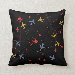 Airplane Pillows & Cushions | Zazzle CA