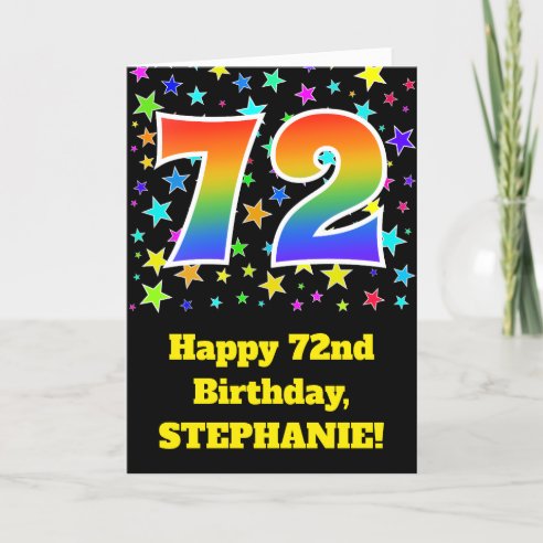 72 Birthday Cards | Zazzle CA
