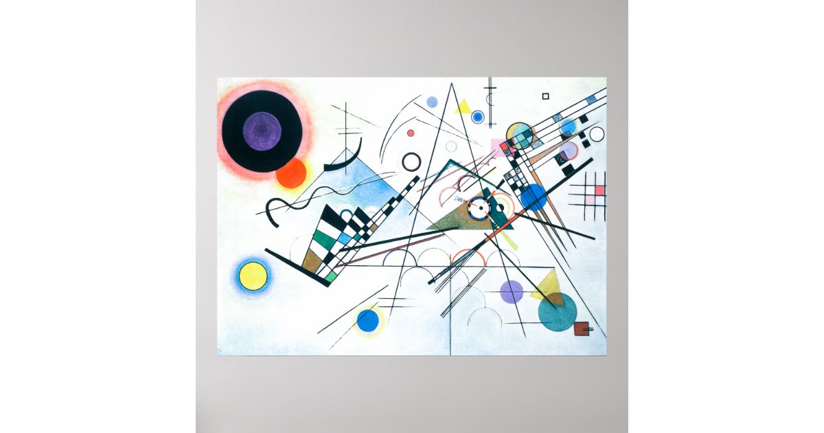 Composition VIII by Wassily Kandinsky Poster | Zazzle