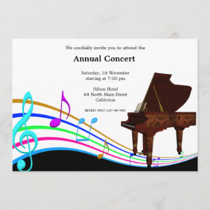 Performance Invitations | Zazzle CA