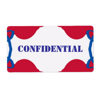Confidential Labels, Confidential Address Labels, Return Address Labels ...