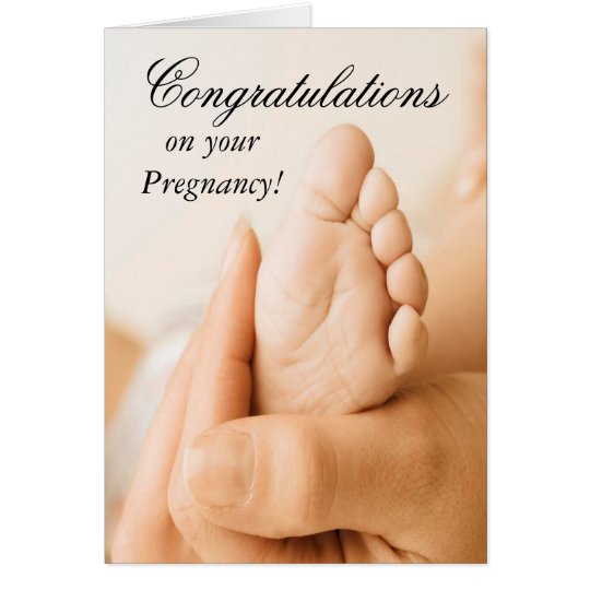 Congratulations On Your Pregnancy Card | Zazzle.ca