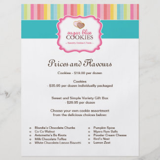 Cookies Promotional Flyers, Cookies Promotional Flyer Templates