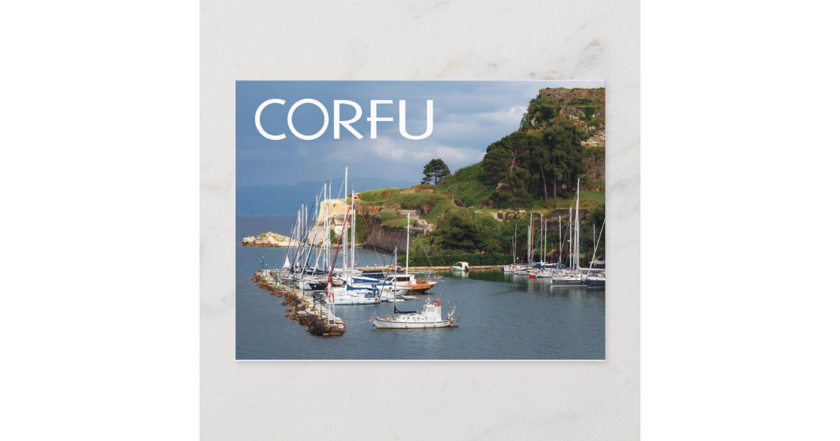 Corfu, Greece Postcard | Zazzle