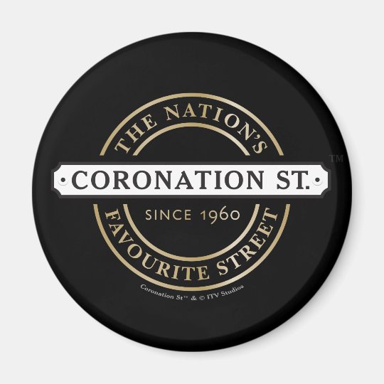 Coronation Street - Logo Magnet | Zazzle.ca