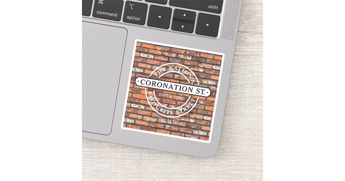 Coronation Street - Logo Sticker | Zazzle