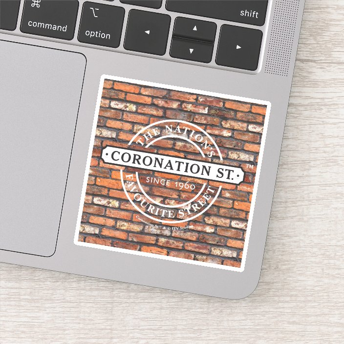 Coronation Street - Logo Sticker | Zazzle.ca