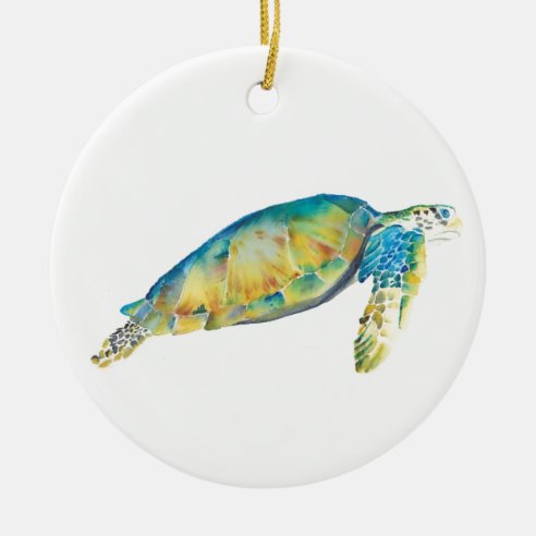 Sea Turtle Ornaments & Christmas Ornaments | Zazzle CA