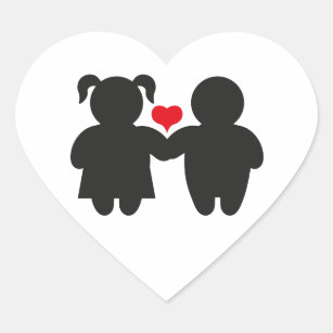 Romantic Couple Stickers | Zazzle CA