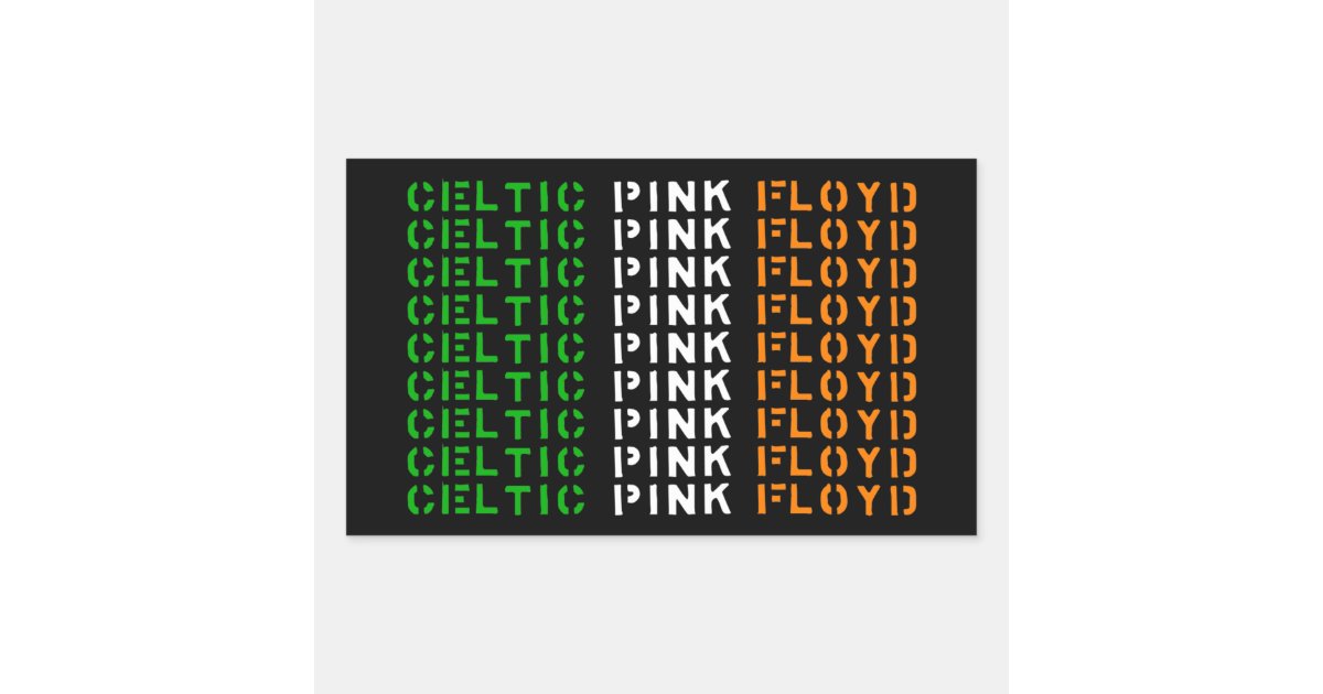 CPF Stencil Flag logo Sticker | Zazzle