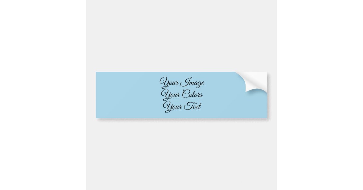 Create Your Own Bumper Sticker | Zazzle