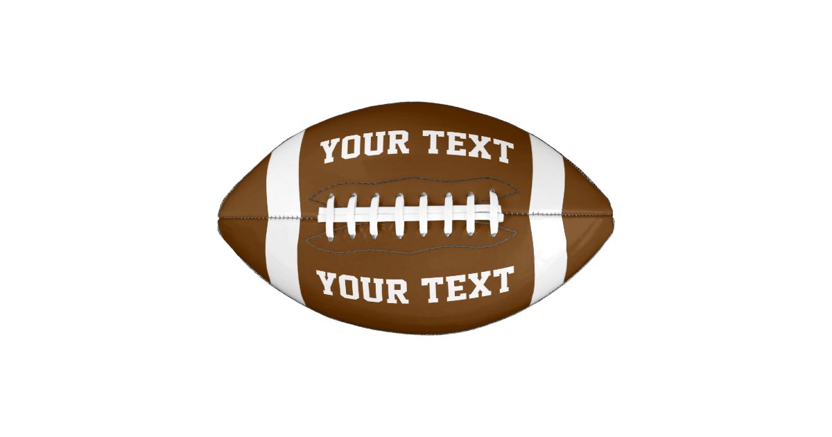 Create Your Own Custom Football | Zazzle