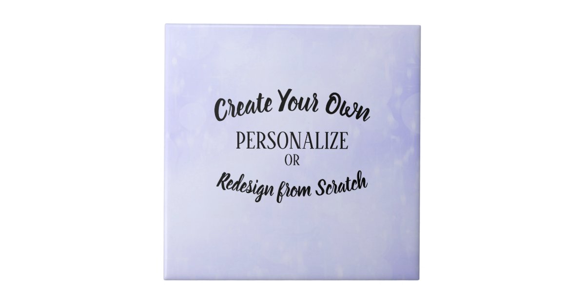 Create Your Own Custom Tile | Zazzle