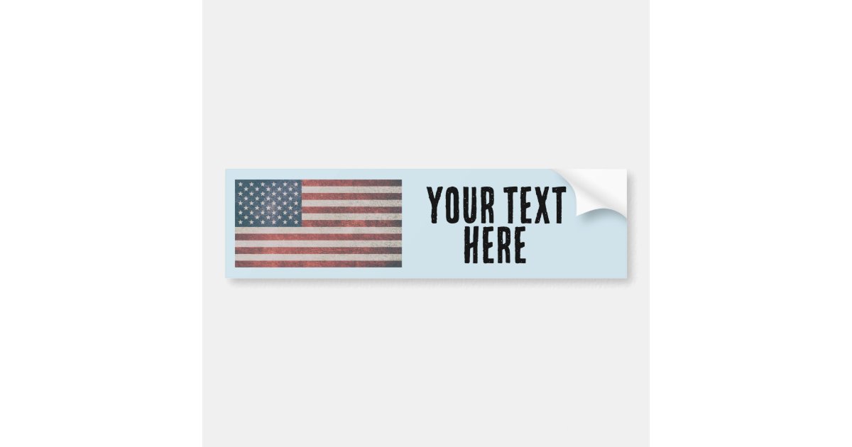 CREATE YOUR OWN Presidential election Bumper Sticker | Zazzle
