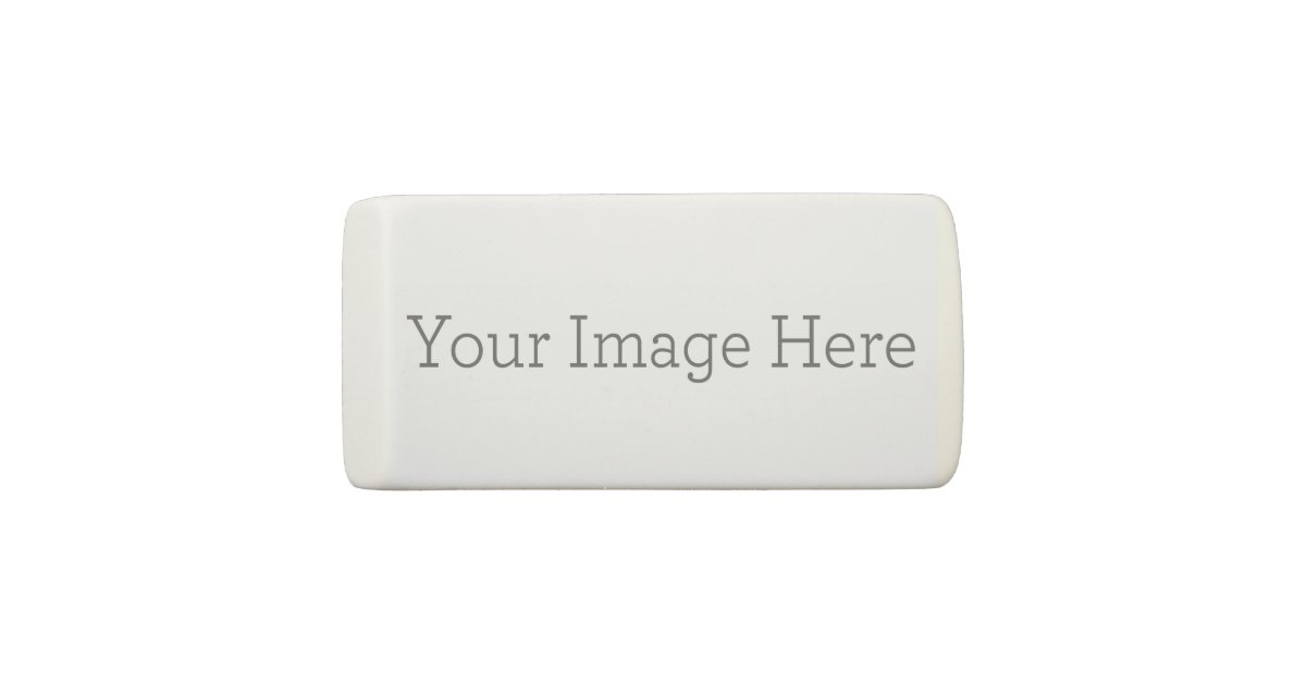 Create Your Own Wedge Eraser | Zazzle